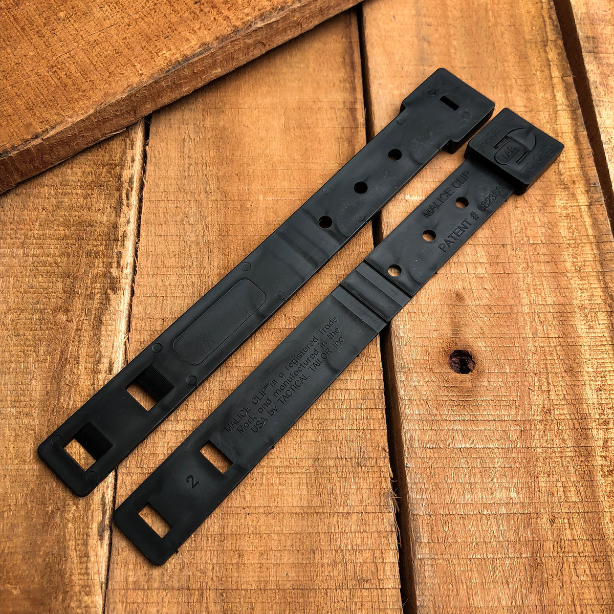 2 Pack Tactical Tailor Black Short Malice Clips – RK Custom Kydex